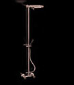 Art Deco Rose Gold Shower Column | Luxury Rose Gold Showers