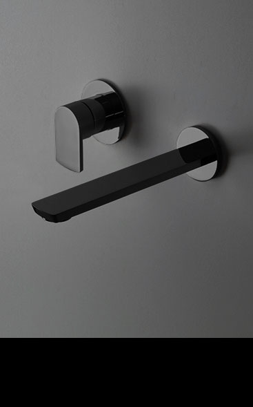 Black Chrome Taps - Basin, Bath & Shower Heads - Livinghouse