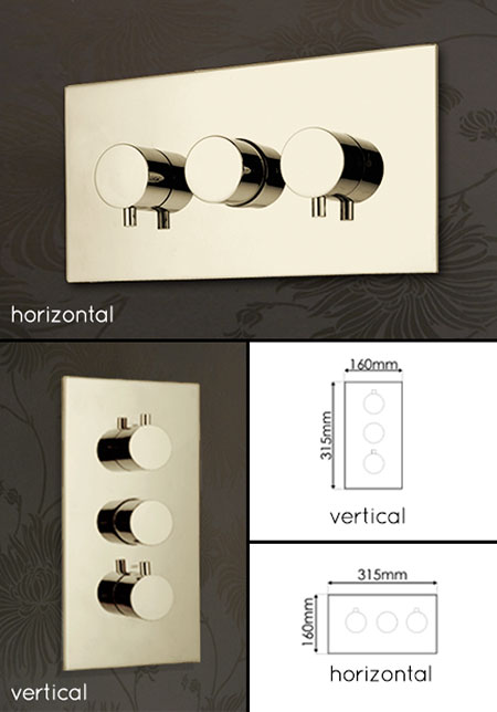 Recessed 1, 2, 3, & 4 Multi-Function Shower Control Valves | Nickel