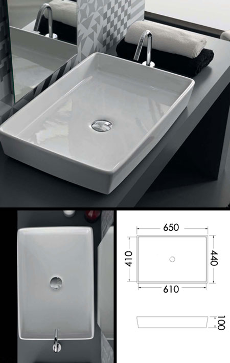 Rectangular Wash Basin | Rectangle Basin | Square Basin