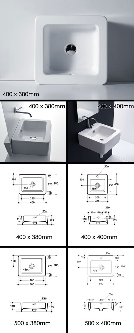 Super Small Cloakroom Basin | Livinghouse