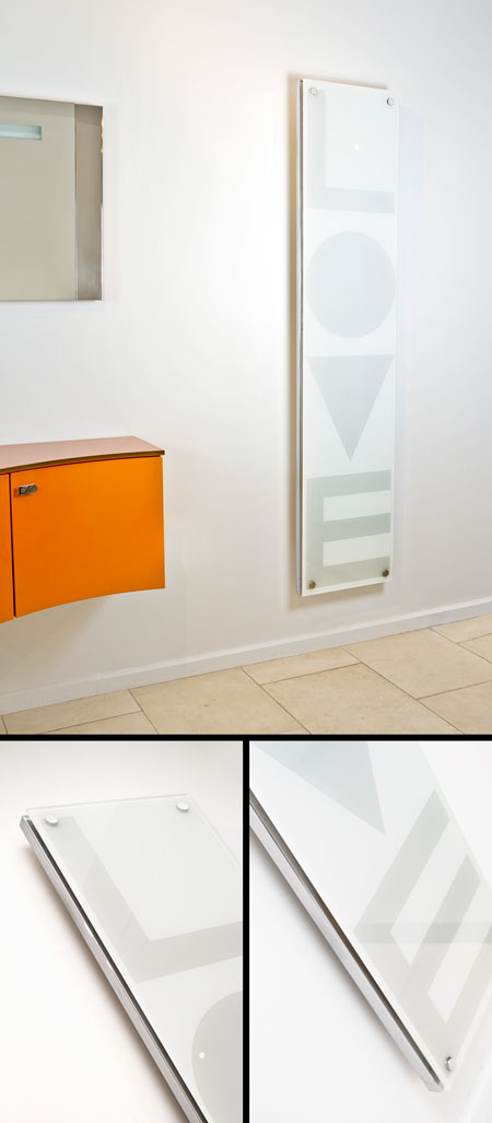 Glass Heating Radiator - Vertical Column Glass Radiator