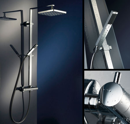 Dual Function Shower Column | Multi Function Thermostatic Shower Column