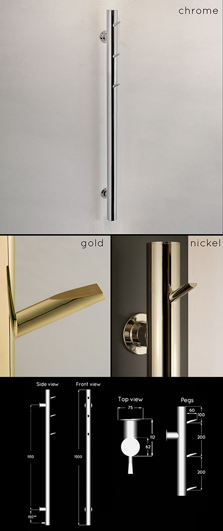 Designer Vertical Towel Radiator | Latest Hot Tree Design