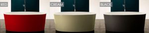 Adding colour with contemporary baths and taps - LivinghouseLivinghouse